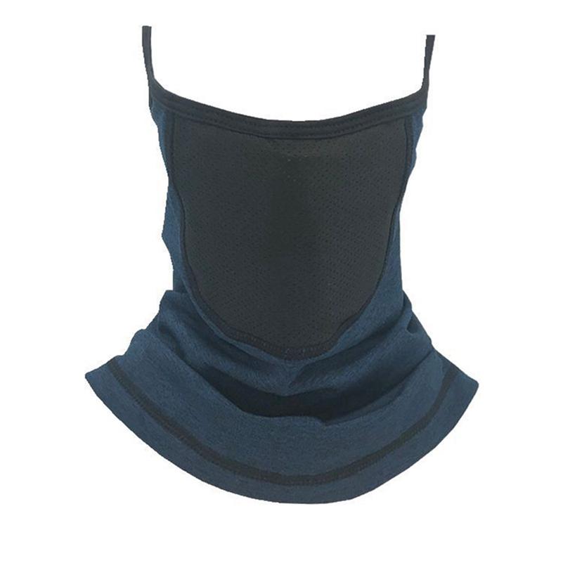 Buy Unisex Dustproof Cycling Mask Cationic Mesh Windproof Face Towel ...