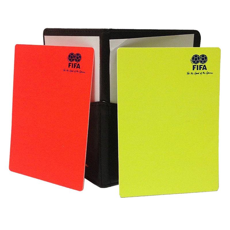 Buy New Sport Football Soccer Referee Wallet Notebook with Red Card and ...