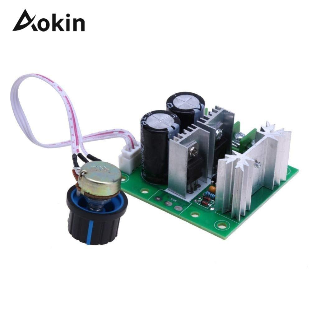Buy DC Motor Speed 12V 24V 30V 40V 13KHZ Auto PWM Regulator Governor Speed Controller Switch 10A ...
