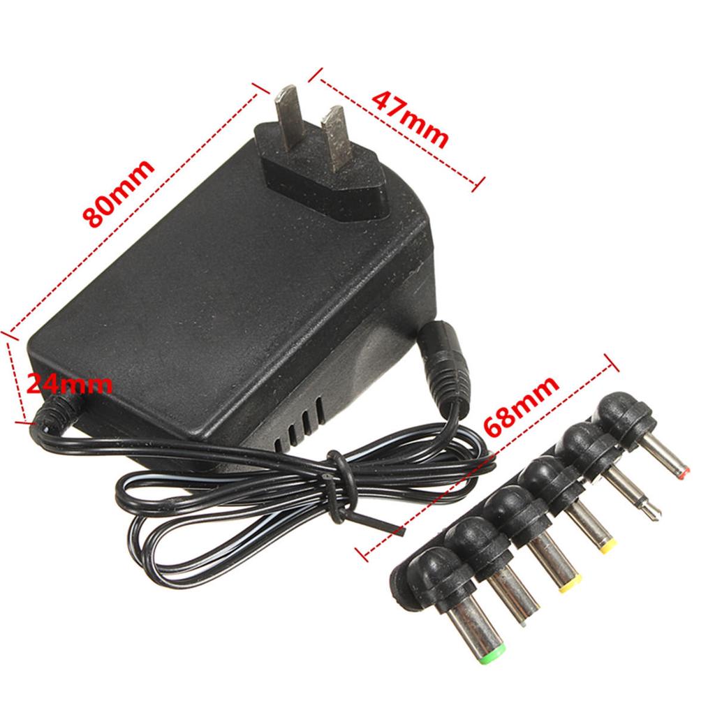 Universal AC DC Charger Adapter Power Supply Converter Adjustable ...
