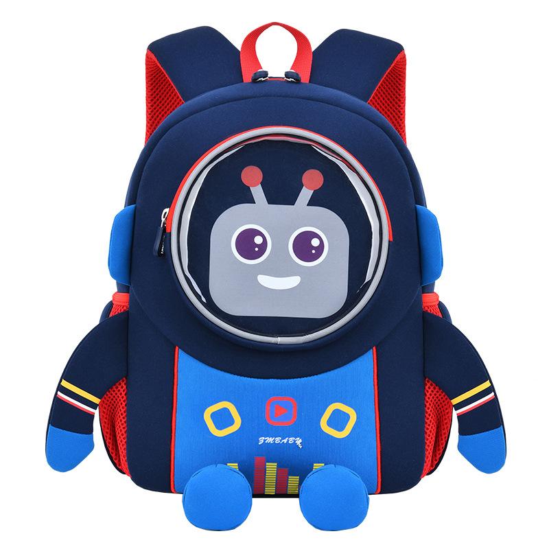 Buy 2-6 Years Baby Boys Backpacks Cartoon Robot Kawaii School Bags ...