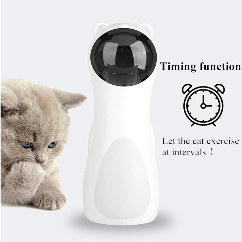 Automatic Cat Toys Interactive Smart Teasing Pet LED Laser Funny ...