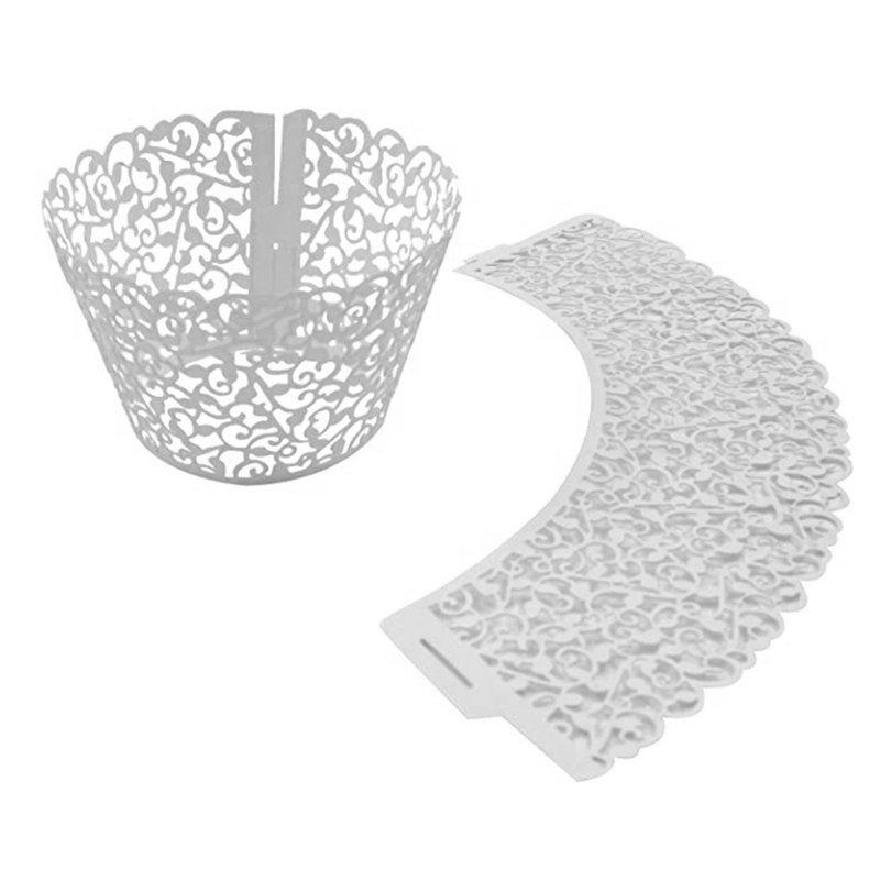 New House1 50pcs Baking Cake Tray Easy To Assemble Hollowed Out Cake ...