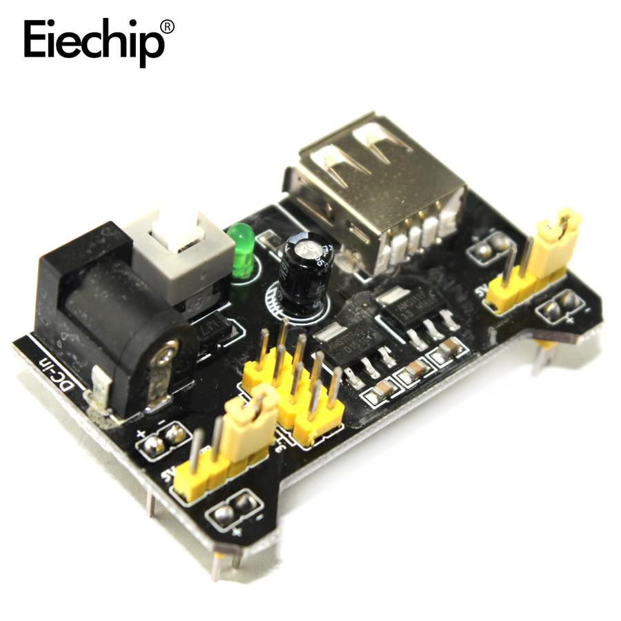 5pcs/lot MB102 Breadboard Power Supply Module 3.3V 5V MB-102 Solderless ...