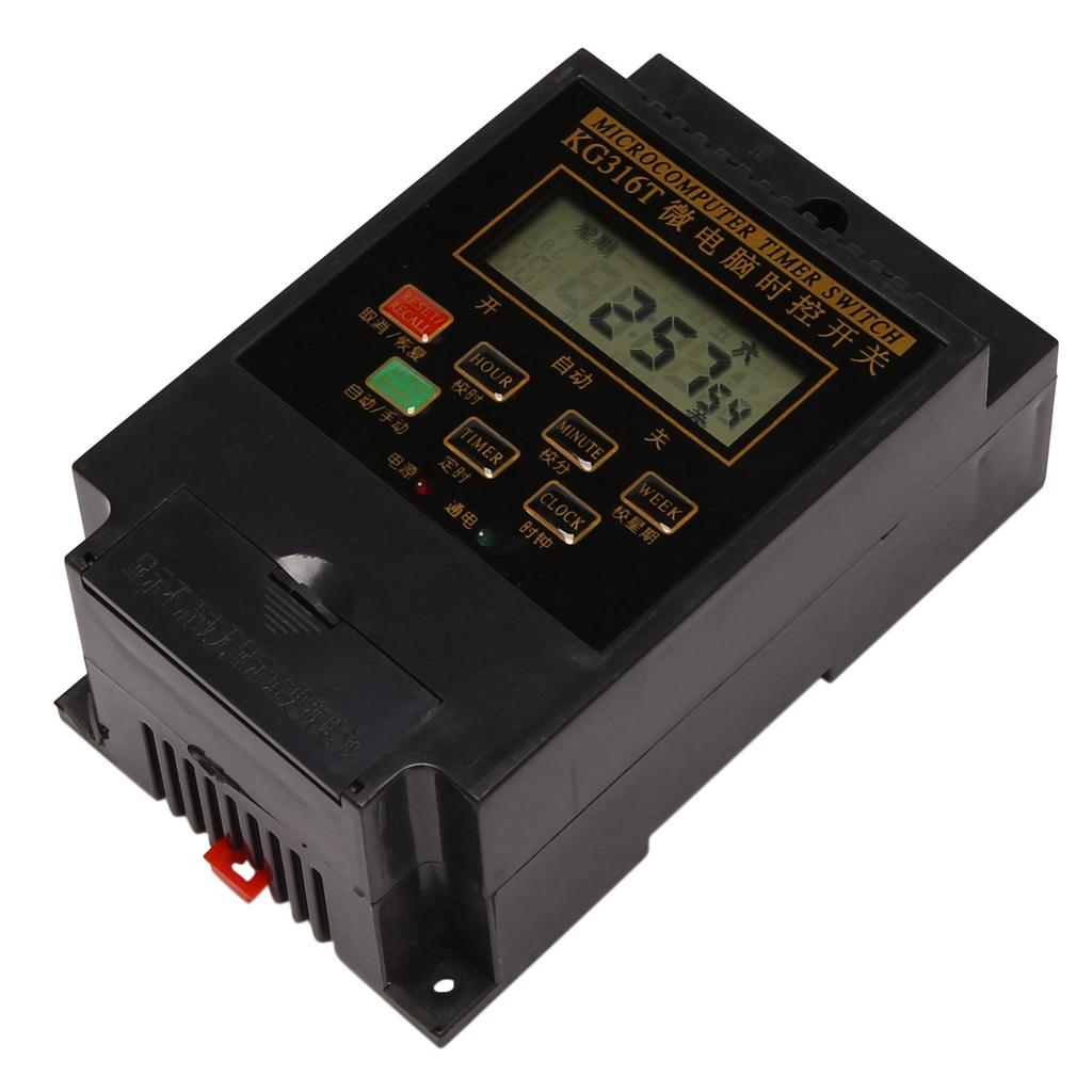 KG316T Timer ON / OFF Relay Module, Microcomputer Time Control Switch ...