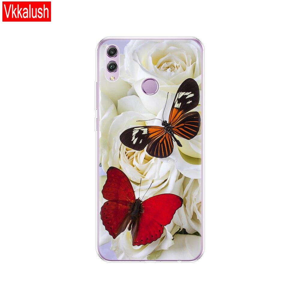 Buy for huawei honor 8x Case 6.5inch Silicon cute Soft TPU funny Back ...