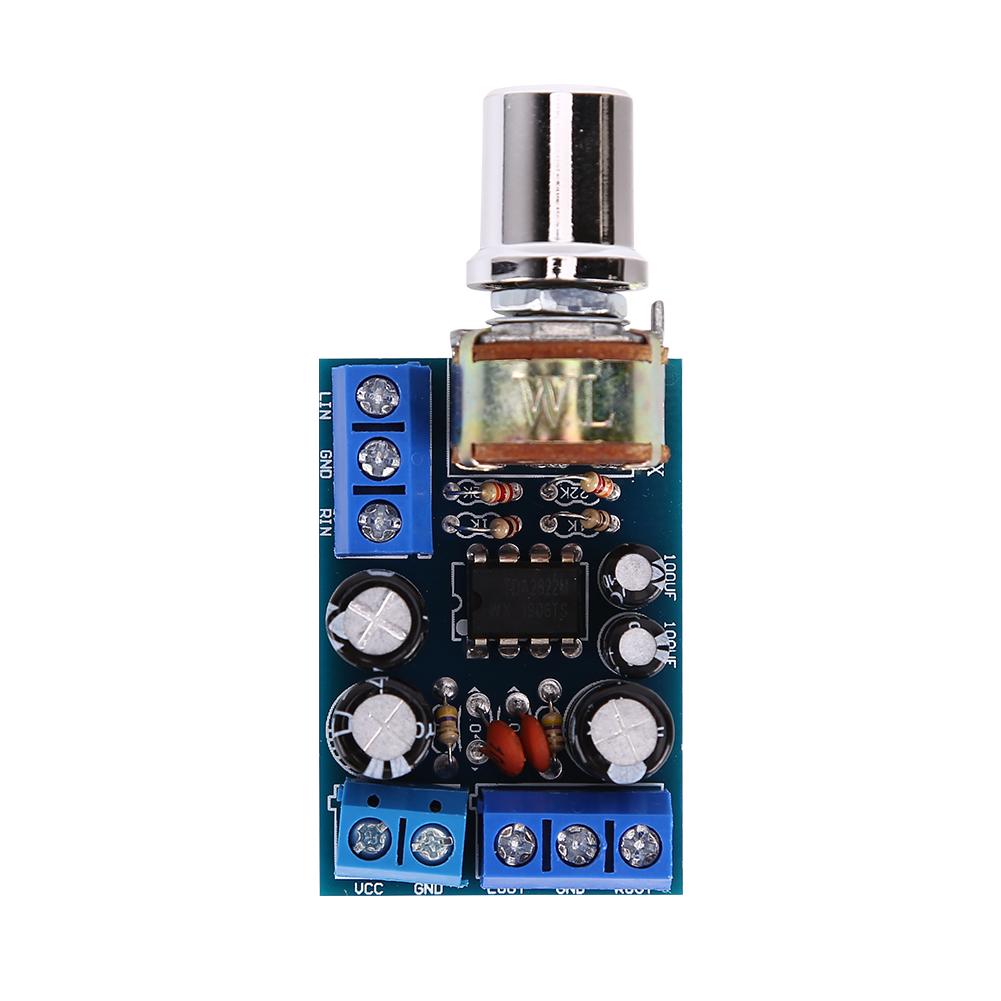 Cheap 2x1.5W TDA2822M Digital Power Amplifier Board 2-Channel Power Amp ...