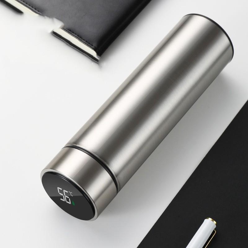 Cheap 500ml 304 stainless steel insulation cup intelligent temperature ...