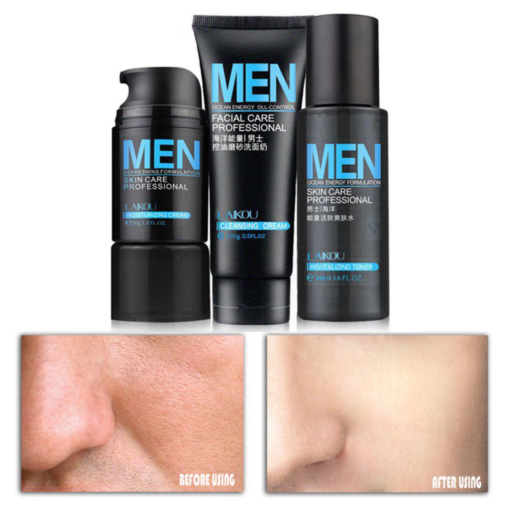Buy 3Pc Ocean Energy Men Deep Cleansing Moisturizing Hydrating Oil ...