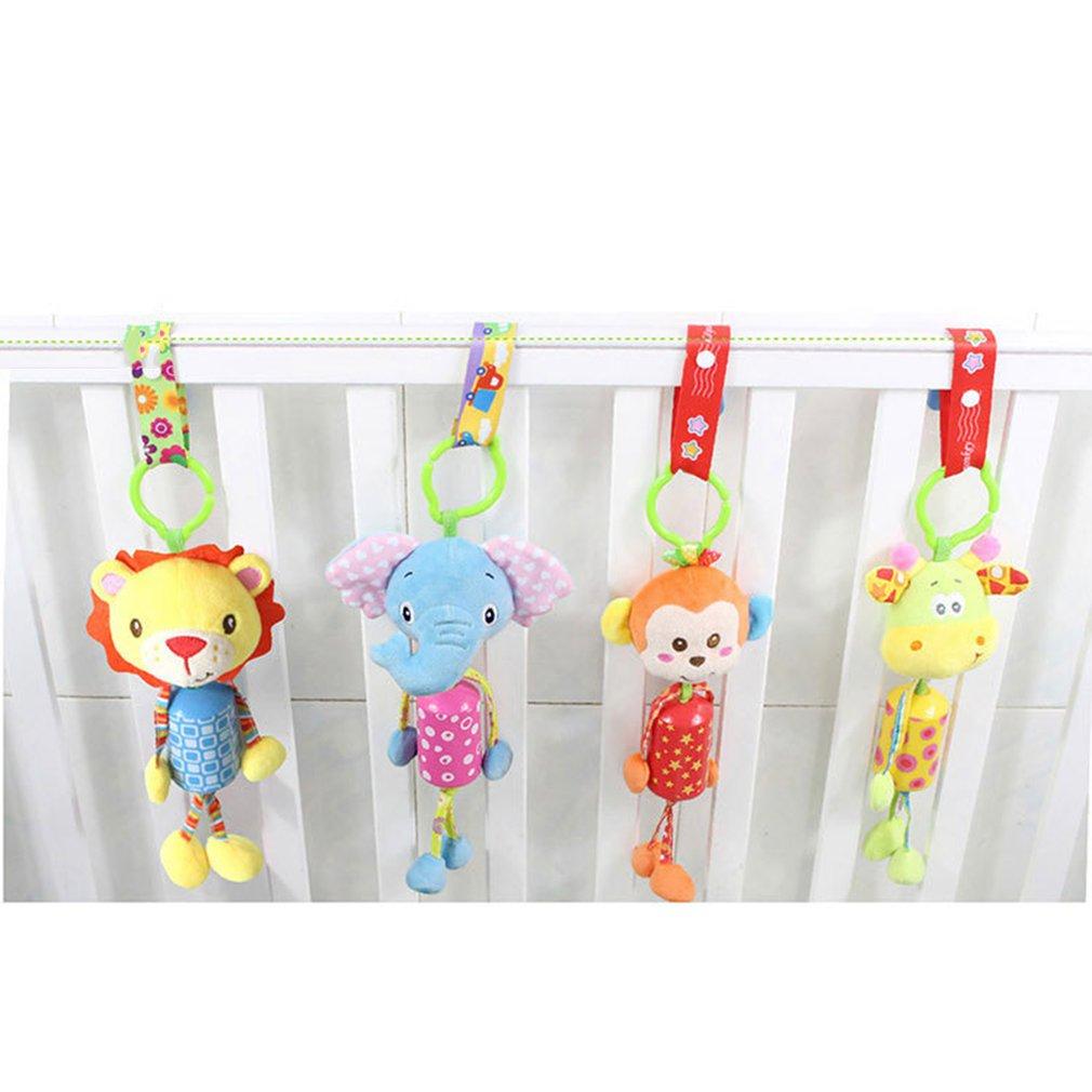 Baby Grasping Plush Soft Cloth cartoon animal Baby Comfort Toys купить ...