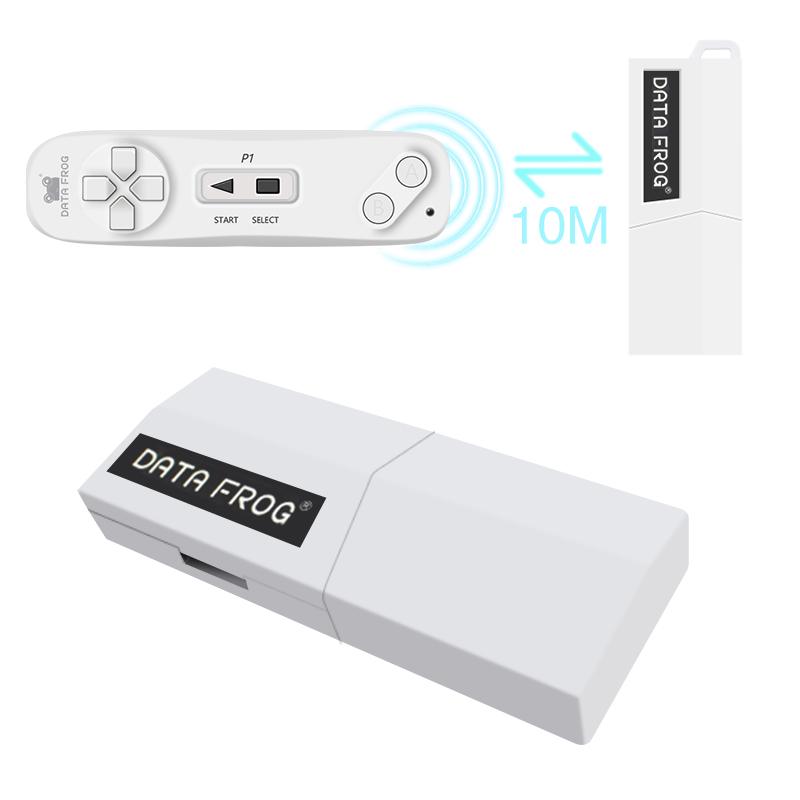 Buy Data Frog USB Wireless TV Video Game Console 620 Classic 8 Bit Game ...