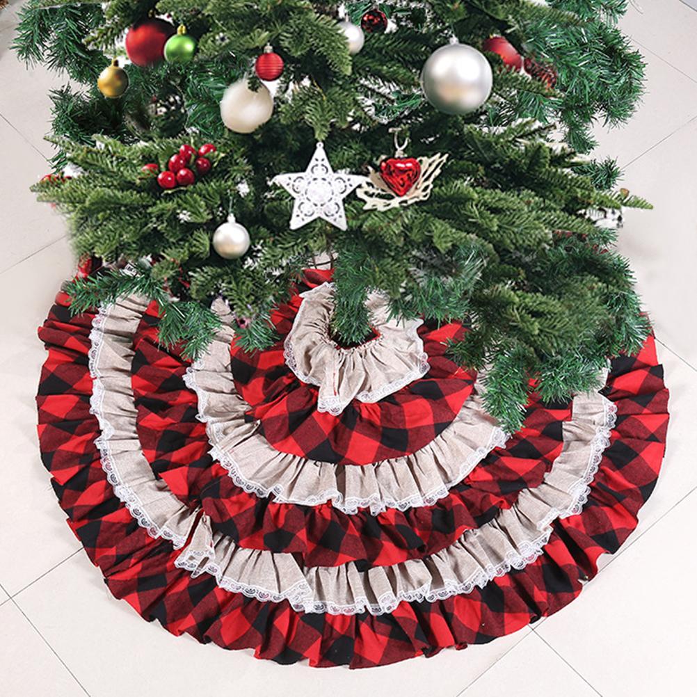 Buy Christmas Tree Skirt Xmas Cake Tree Skirt Christmas Tree Bottom ...