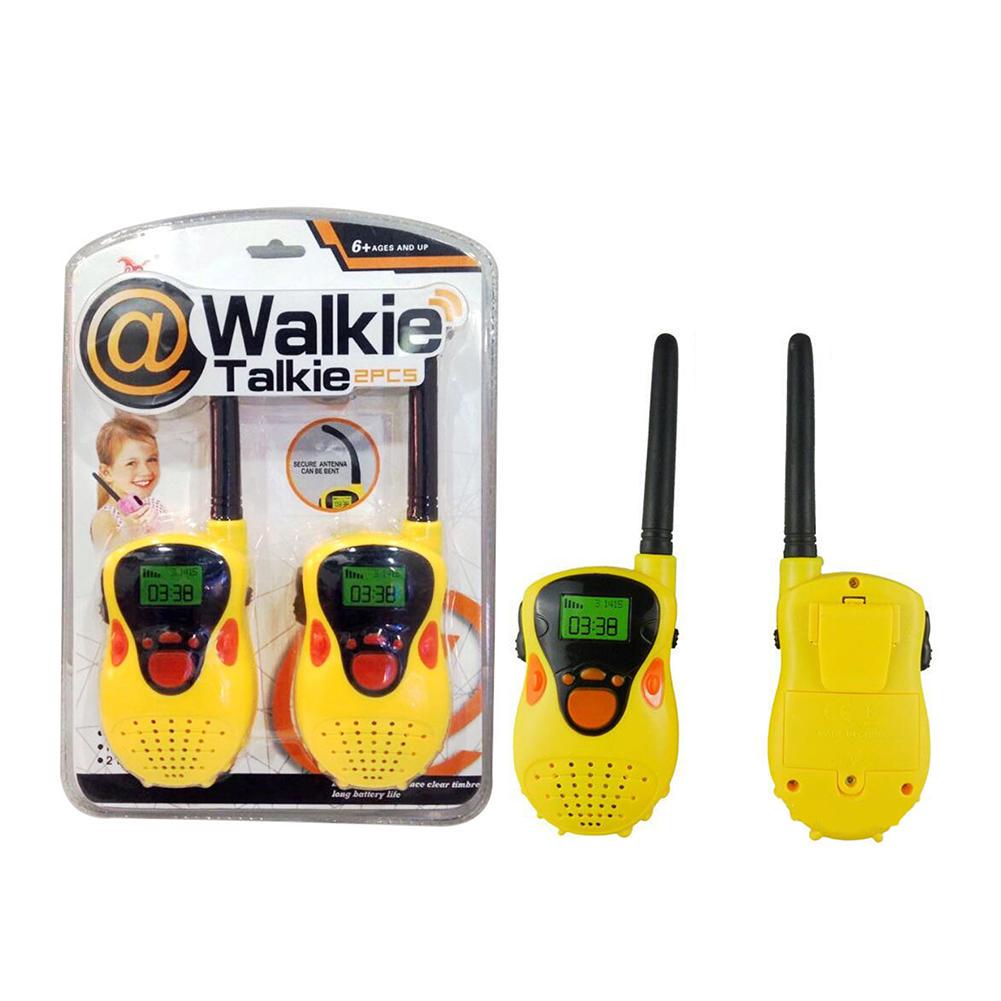 Buy 2pcs 80-100m Children Walkie Talkies Handheld Electronic Radio ...