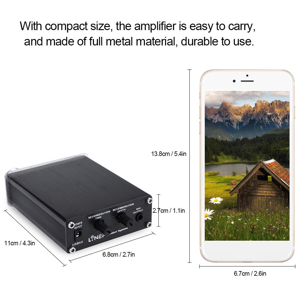 Buy A907 Microphone Sound Amplifier Mini Mic Audio Amplifier Mic ...