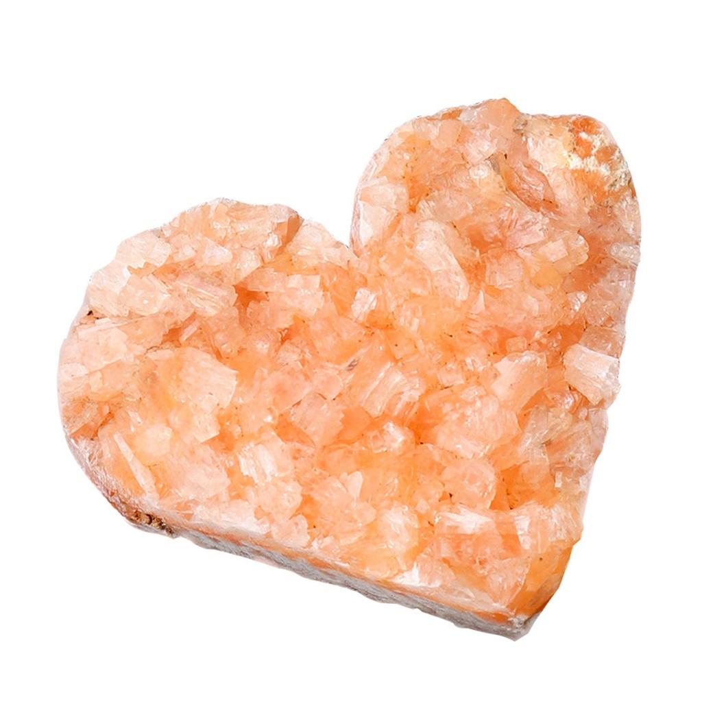 Satın alın Heart Shape Crystal Cluster | Natural Citrine Quartz Cluster ...