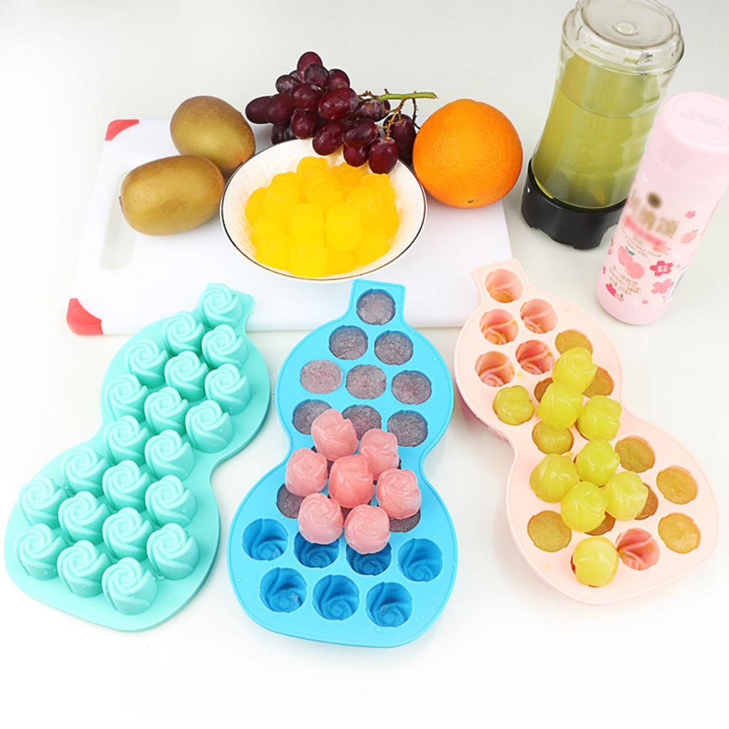 Buy Cute Silicone Frozen Bar Tools DIY Chocolate Mold Ice Cube Tray ...