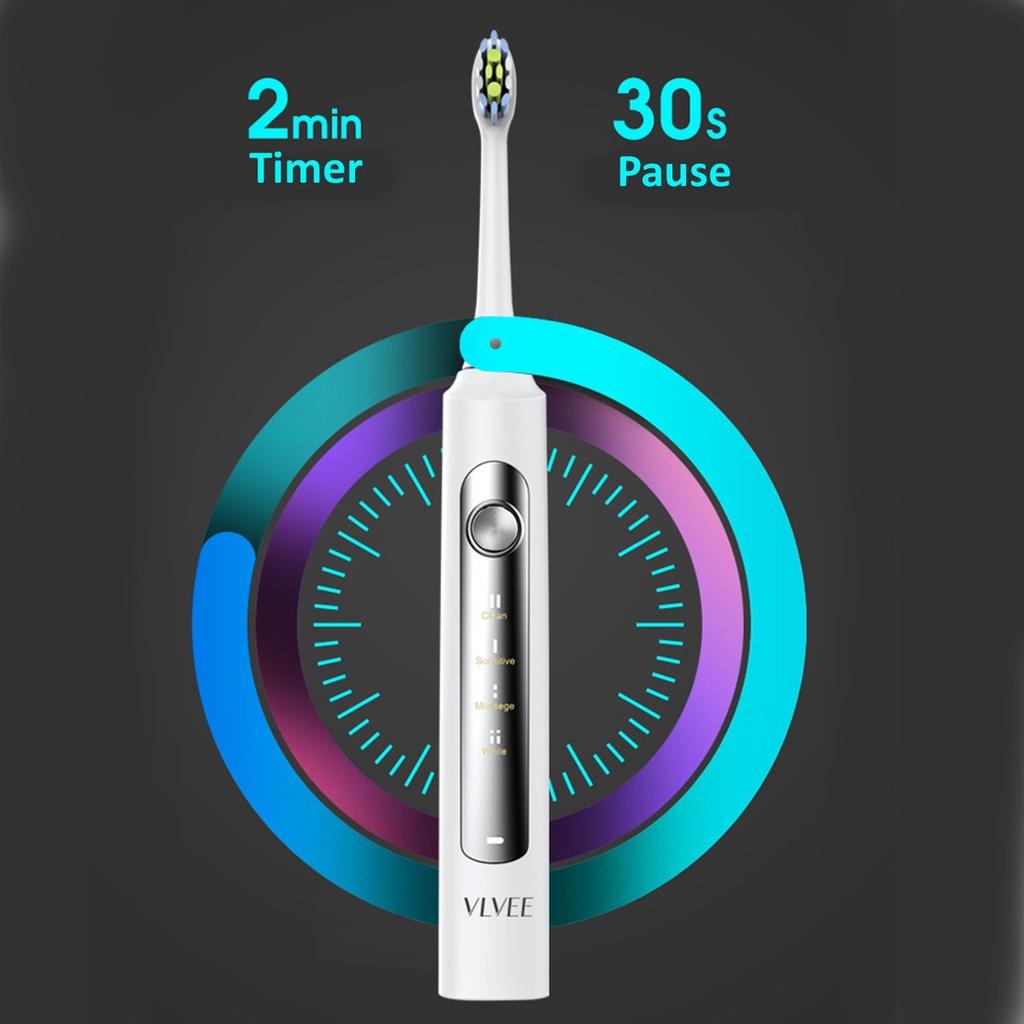 Buy Sonic Electric Toothbrush 4Modes Oral Electronic Power Toothbrushes ...