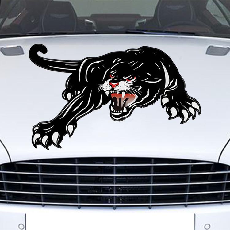 Buy Waterproof Car Sticker Hood Tiger Leopard Car Door Sticker Car ...
