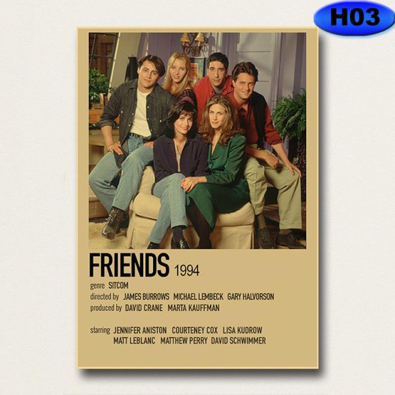 Buy Poster Retro Classic Movie TV Show Poster Living Room Home Decor ...