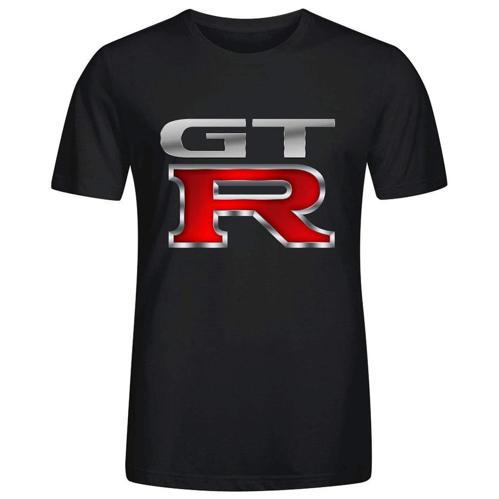 Buy GT-R Logo Men T-Shirt Black at affordable prices — free shipping ...