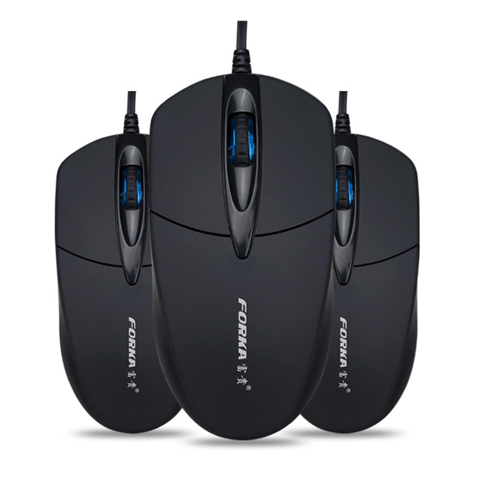 Buy 3 Button 1200 DPI USB Wired Silent Optical Gaming Mice Mouses For ...