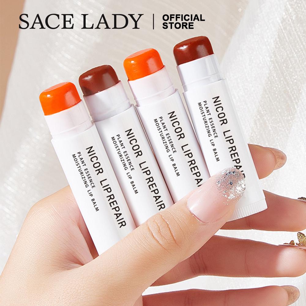 Buy SACE LADY Lip Balm Moisturizer Lipstick Color-Changing Long-Lasting ...