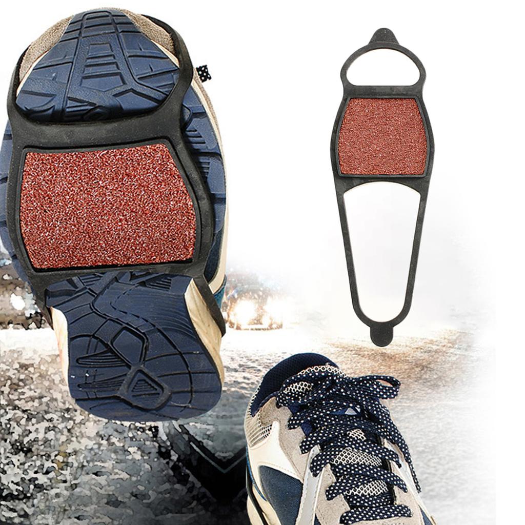 Buy Non Slip Shoe Covers Boot Traction Ice Cleats For Walking at ...