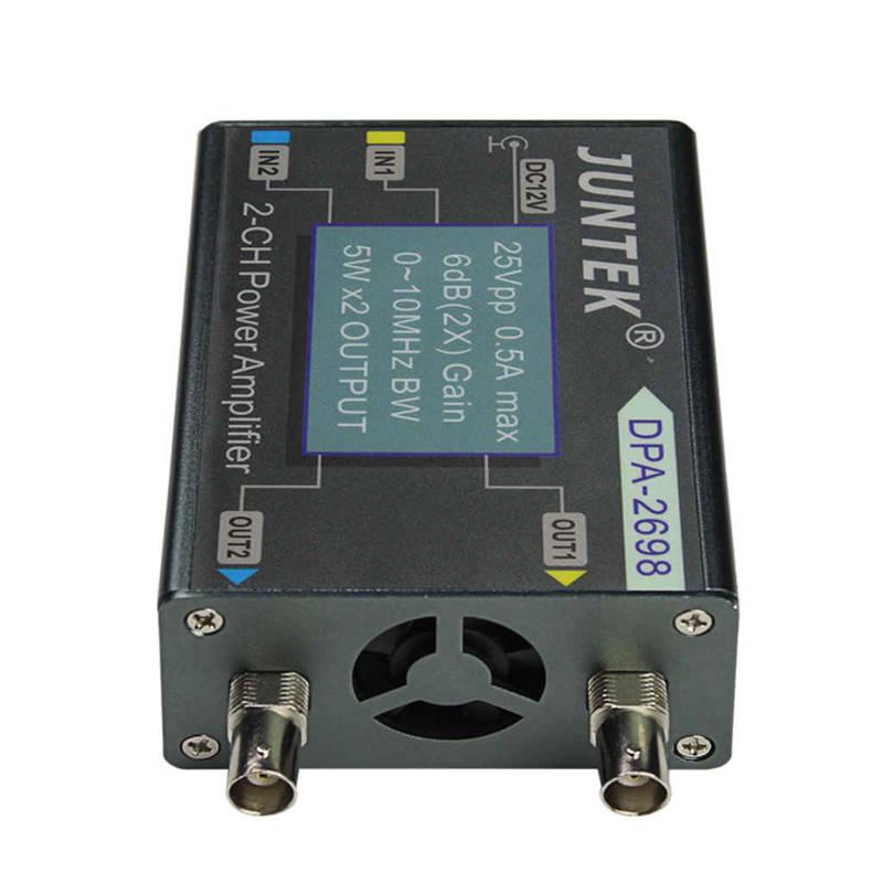 Buy Juntek Dpa-2698 High Power Dual Channel Dds Function Signal ...