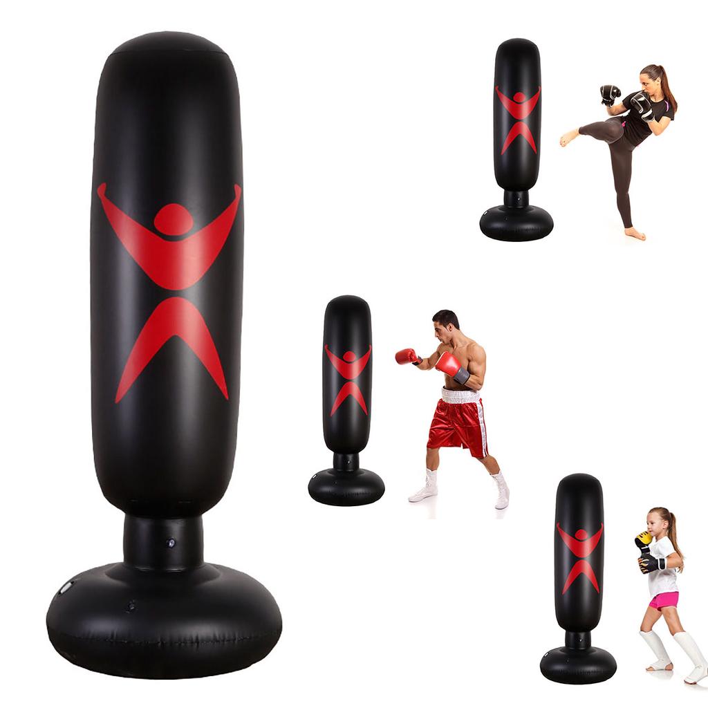 Buy 1.6M PVC Thickened Inflatable Boxing Column Tumbler Hit Adult ...