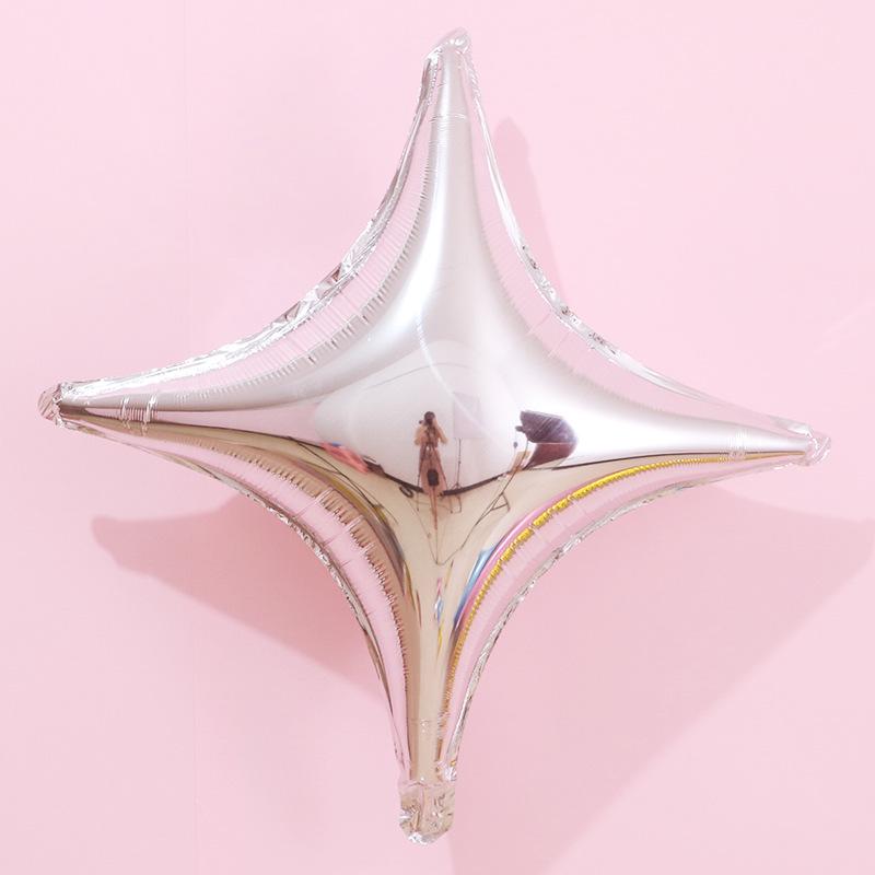 Buy 10/18 Inch Four-pointed Star Foil Balloon Christmas Decroations For ...