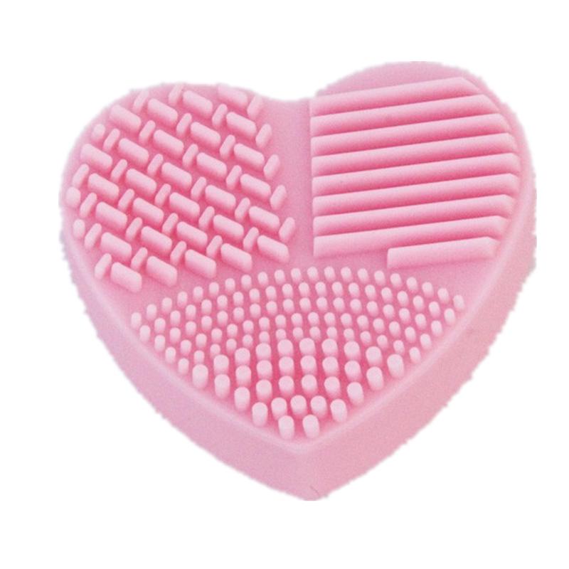 Buy Heart Shape Clean Make up Brushes Cleaning Tools at affordable ...
