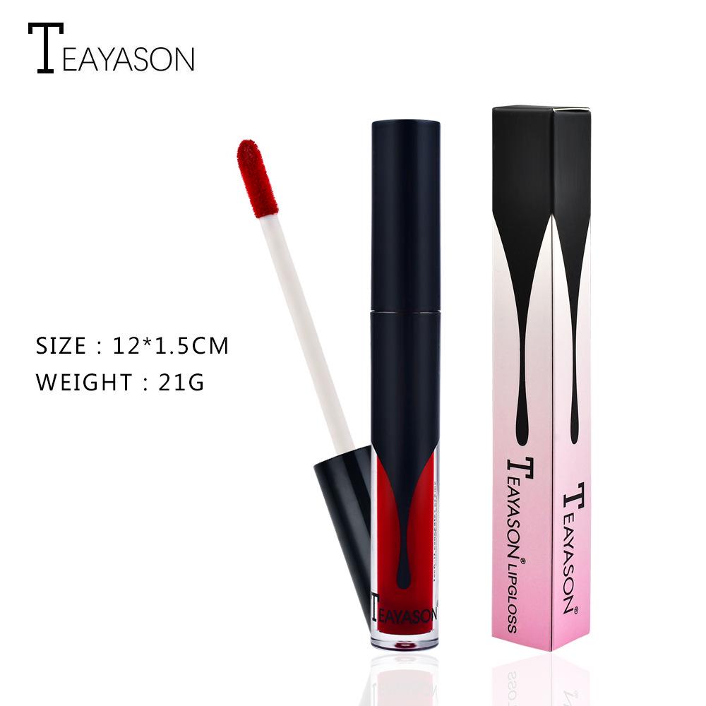 Buy TEAYASON Liquid Velvet Matte Waterproof Makeup Tattoo Nude Lipstick ...