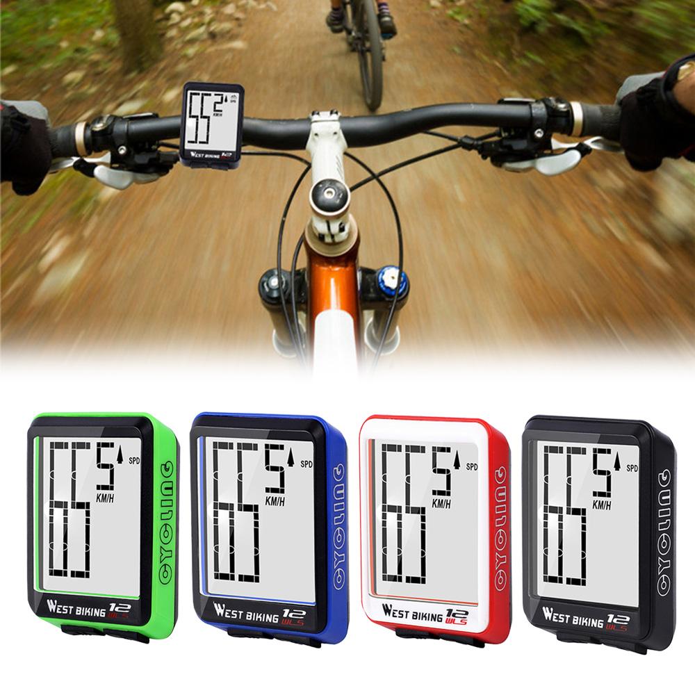 Buy MTB Bike Wireless LCD Digital Cycle Computer USB Bicycle ...