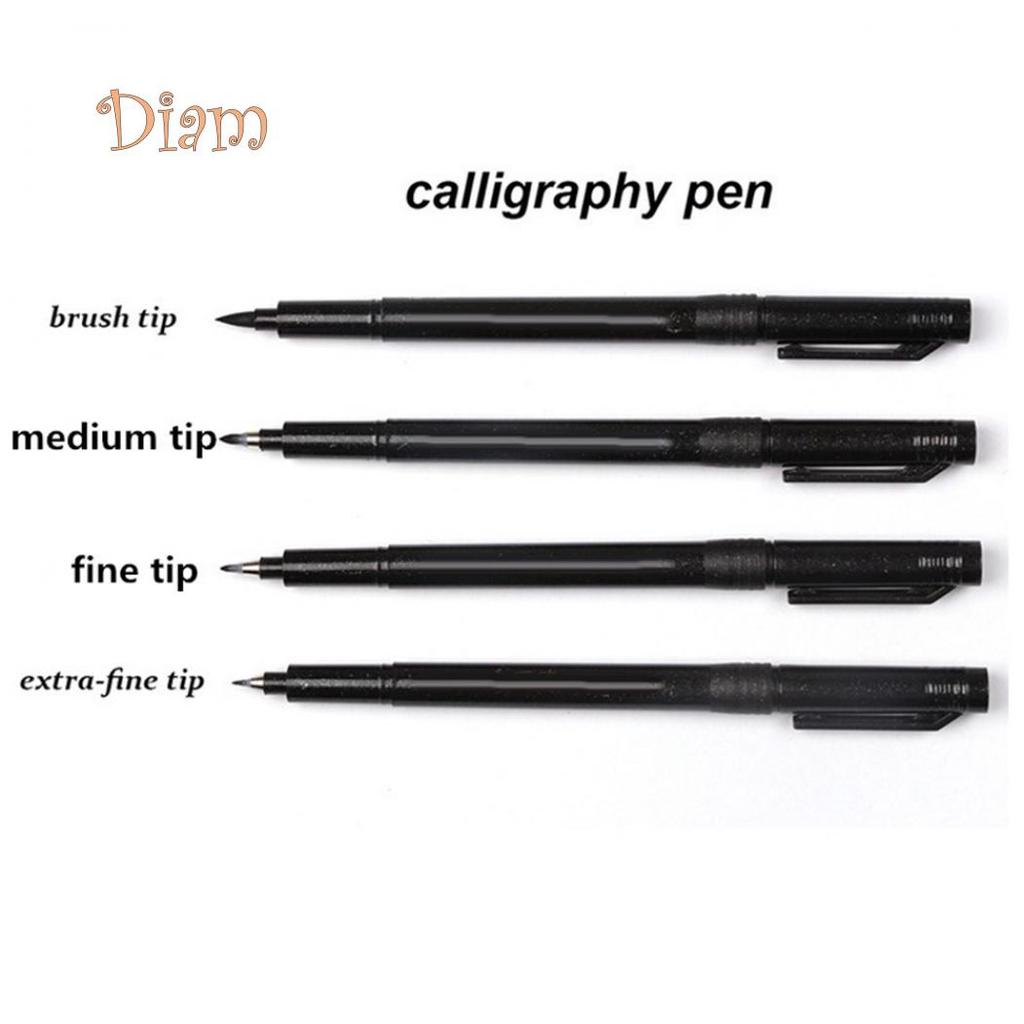 Buy GQ Soft Pen Copybook Calligraphy Art Design Check Sketch Refillable ...