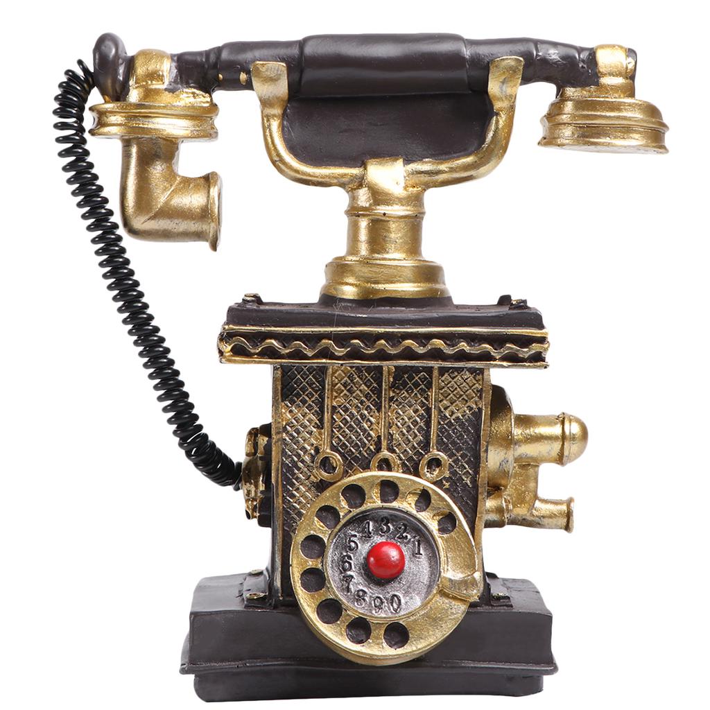 Buy 1pc Old-fashioned Saving Pot Telephone Model Change Organizer ...