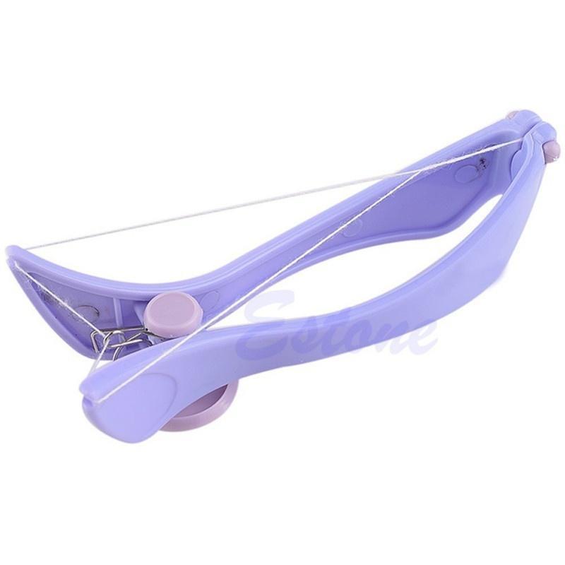 Buy Fashion Women Plastic Cotton Facial Hair Remover Spring Threading ...