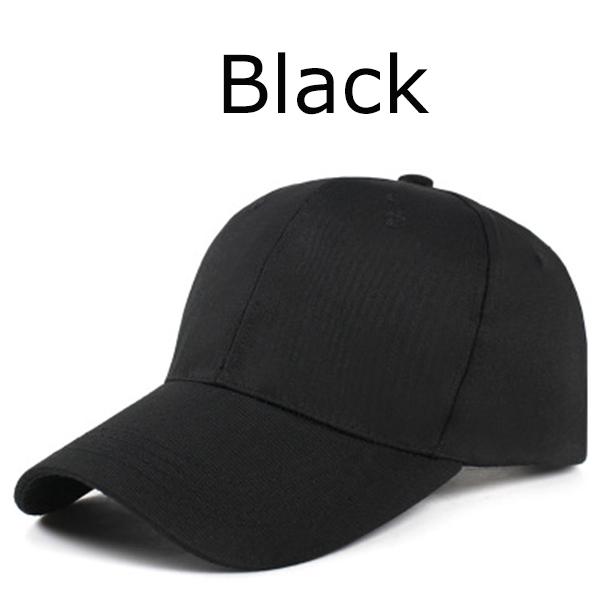 Buy Baseball Hat Solid Color Baseball Caps Travel Sunshade Hat ...