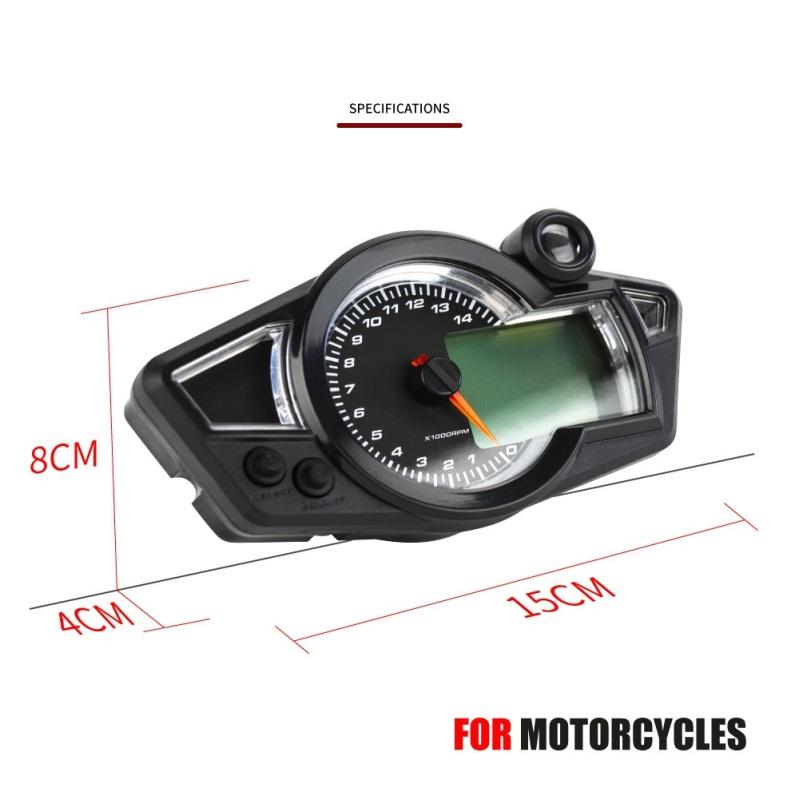 Motorcycle Instrument Odometer Speedometer Mechanical Lcd Digital ...