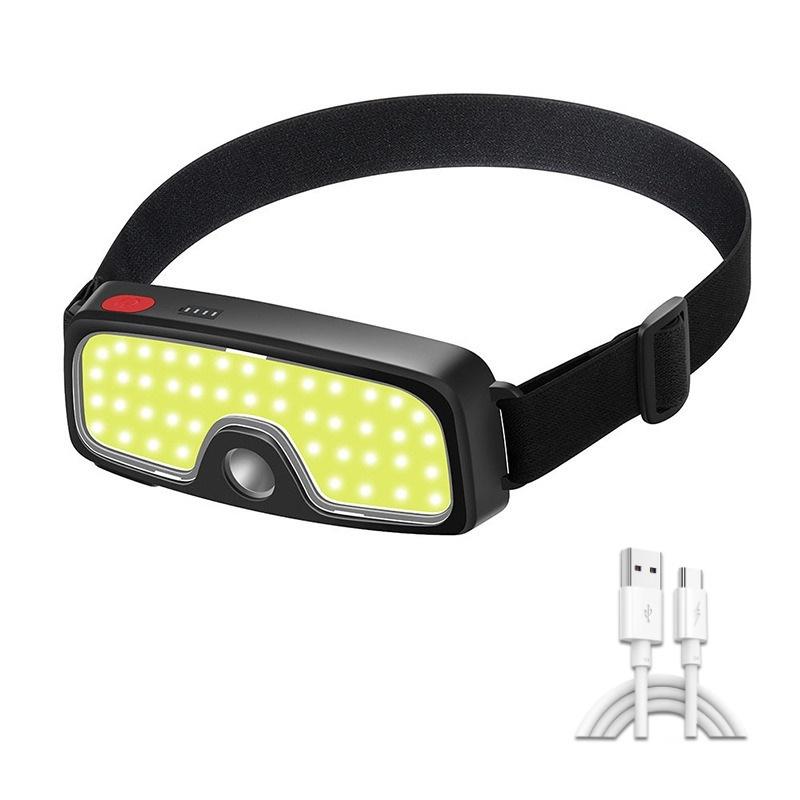 Buy LED Headlight Powerful Headlight USB Rechargeable Camping Head ...