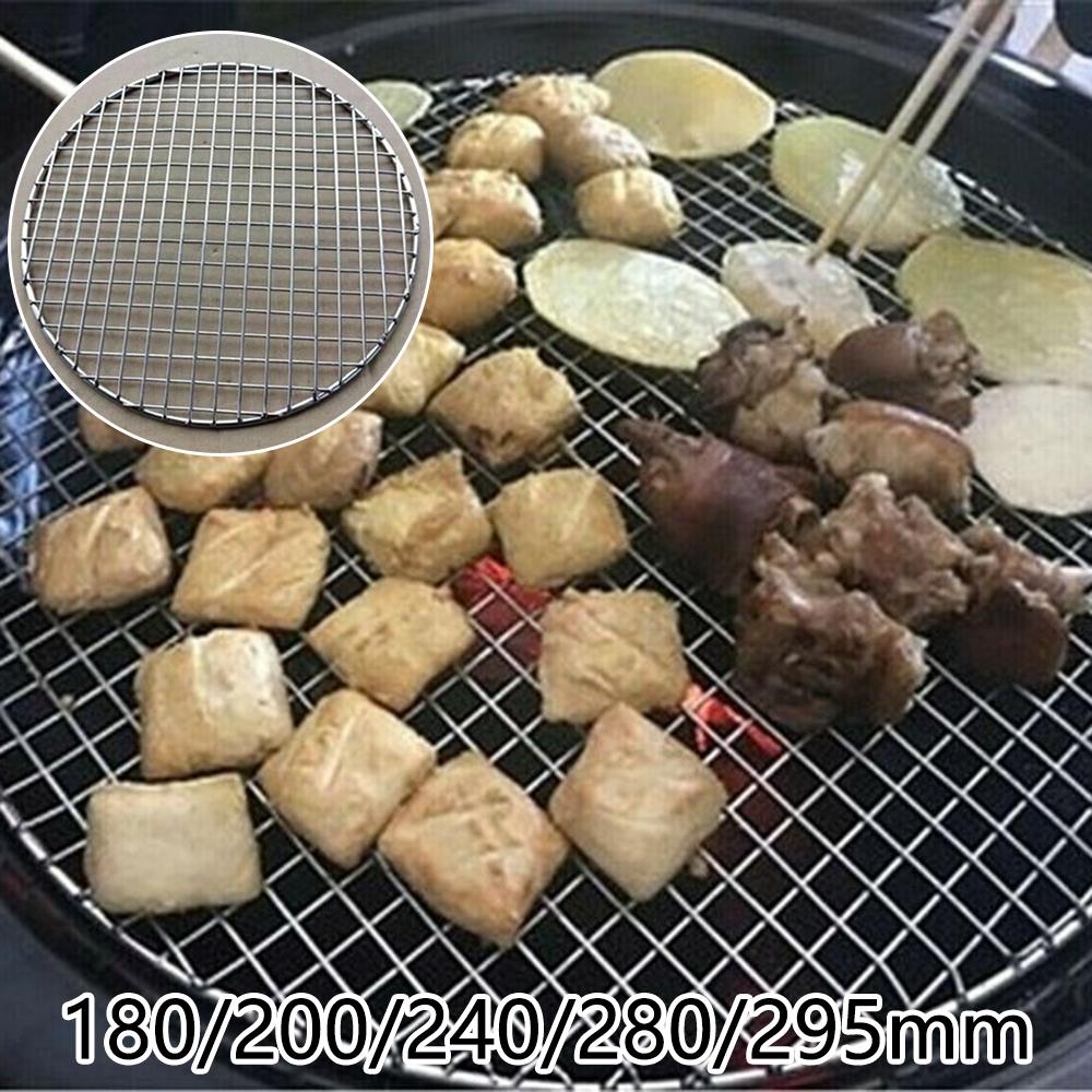 Buy Barbecue Round BBQ Grill Net Meshes Racks Grid Grate Steam Mesh ...