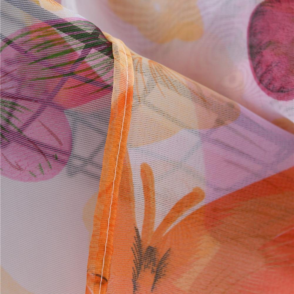 Buy Classical Butterfly Tulle Screens Sheer Voile Curtains Drape Panel ...