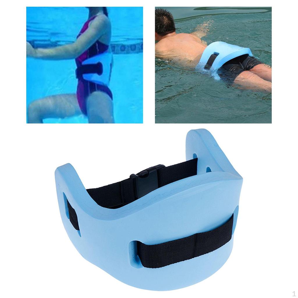 Buy Swimming Waist Belt, Swim Training Kick Board, Back Floating ...