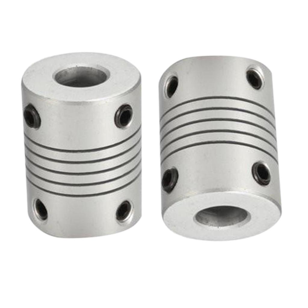 Peigu T8 2mm Lead Screw Rod CNC Linear Rail Bar Shaft+2pcs Coupling+ ...