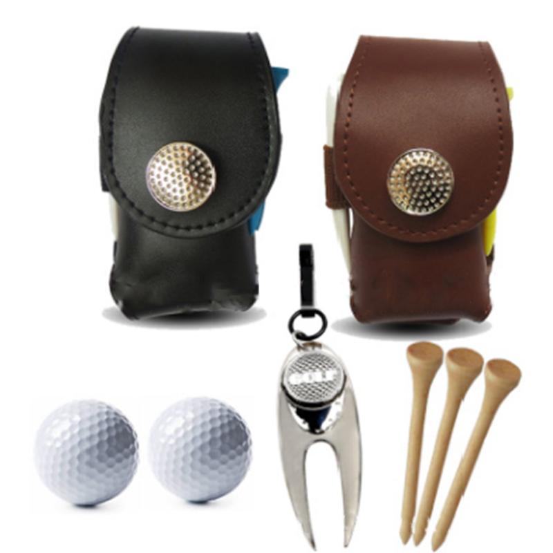 Golf Ball Pouch Mini Golf Ball Pocket Storage Container Golf Training ...