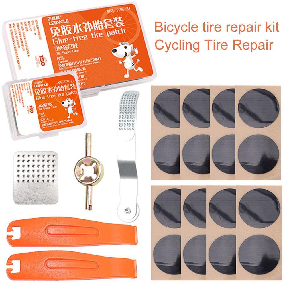 Cheap Fix Patching Bike Bicycle Kit Cold Patch Inner Tube Patching Tyre ...