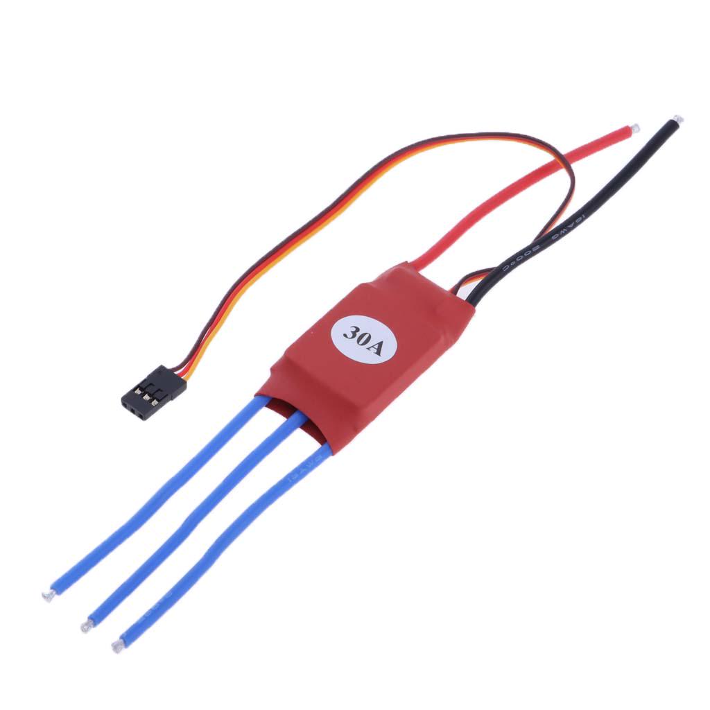 Buy 30A 30AMP 2-3S Brushless ESC Speed Control OPTO 5V 3A BEC for RC ...