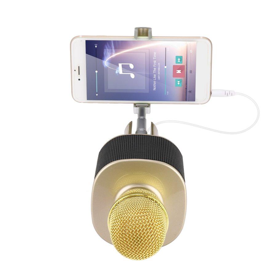 Buy D01 Wireless Karaoke Microphone Speaker Portable Handheld Karaoke ...