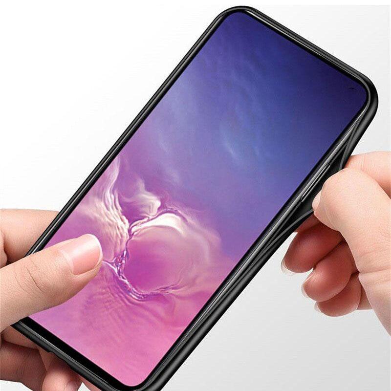 Buy For Nova Y70 Plus Y90 Y60 Tempered Glass Case with Soft Frame ...