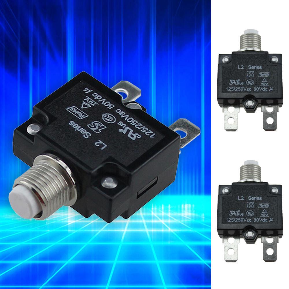 Buy L2 Overload Protector AC 125/250V 10A 15A Resettable Thermal ...