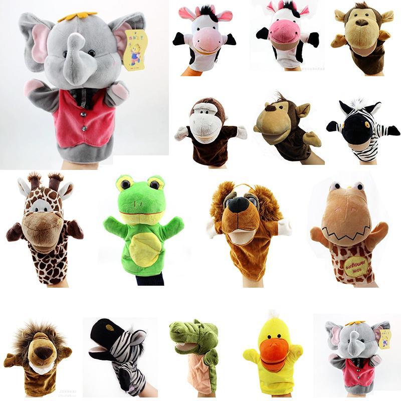 Buy Hand Puppet Baby Animal Plush Toy Adult Performance Animal Muppet ...